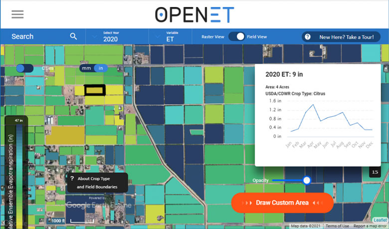 OpenET Looks to Transform Water Management and Maximize "Crop Per Drop ...